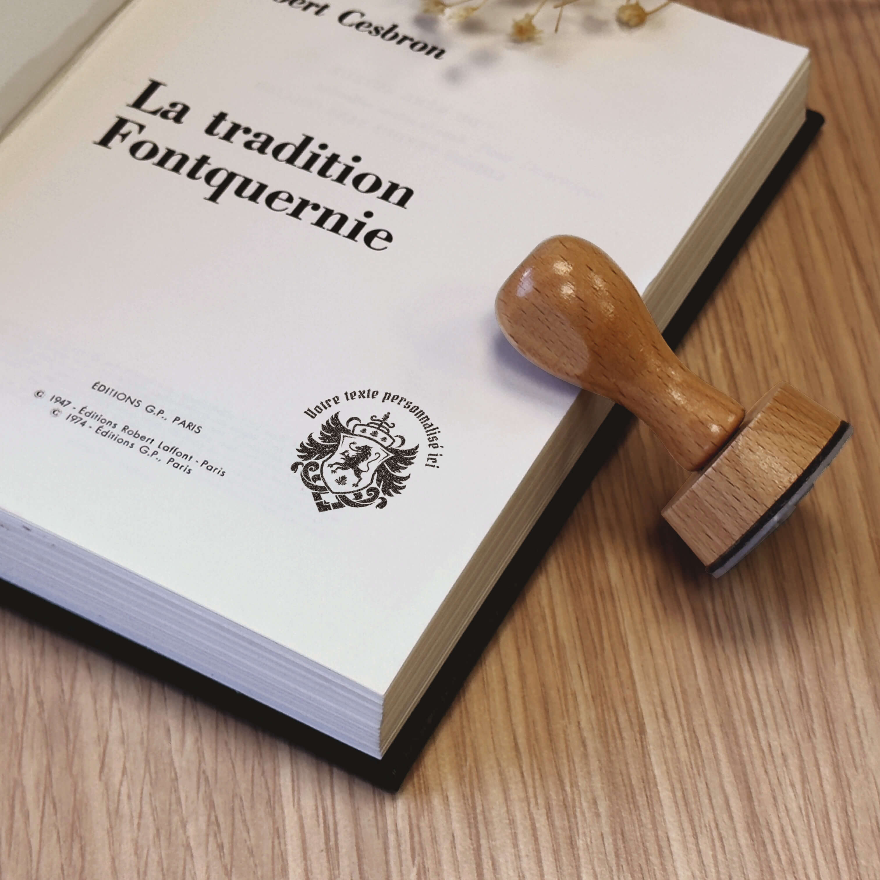 Tampon Noël artisanal français - Créations festives uniques – POPstamp