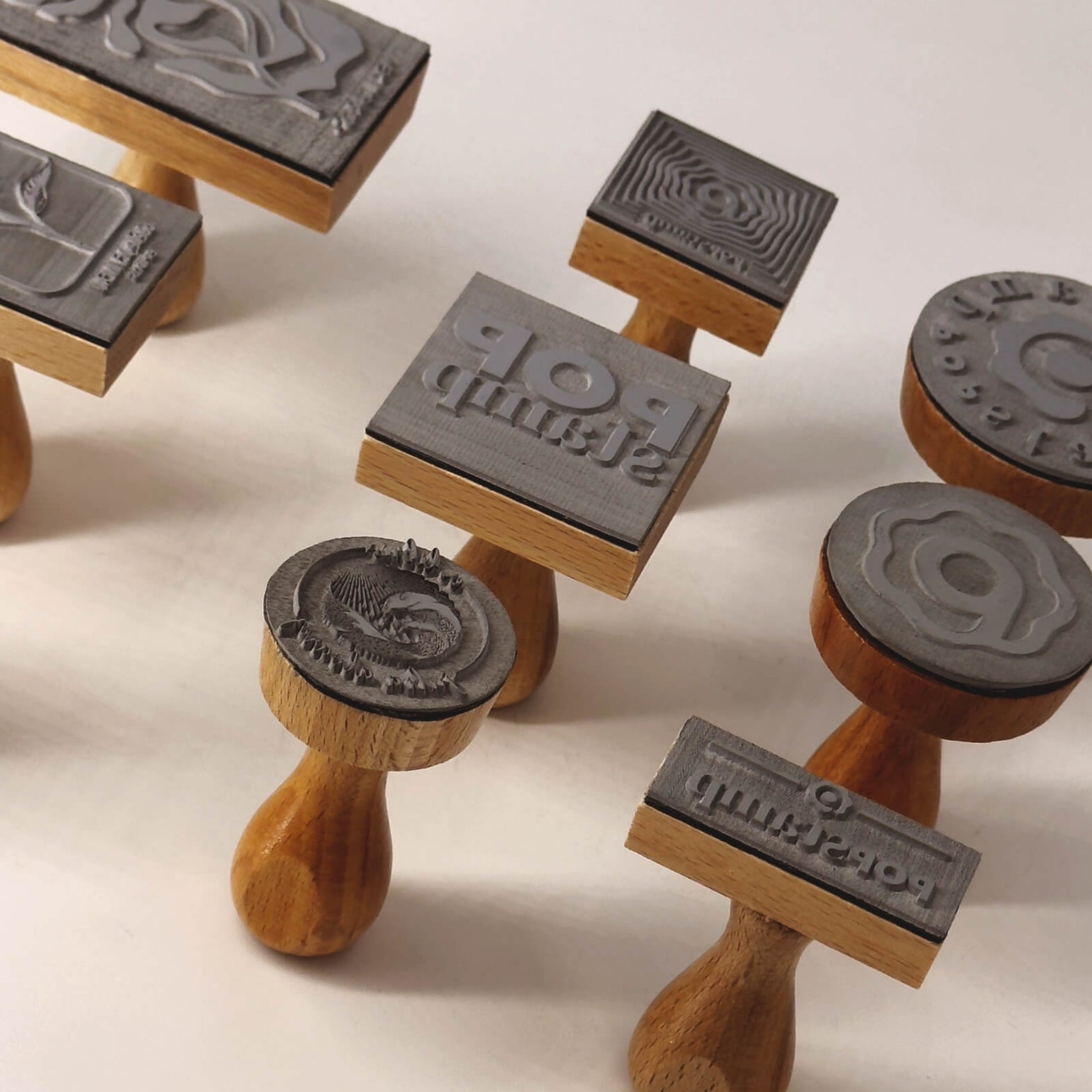 Tampon Noël artisanal français - Créations festives uniques – POPstamp